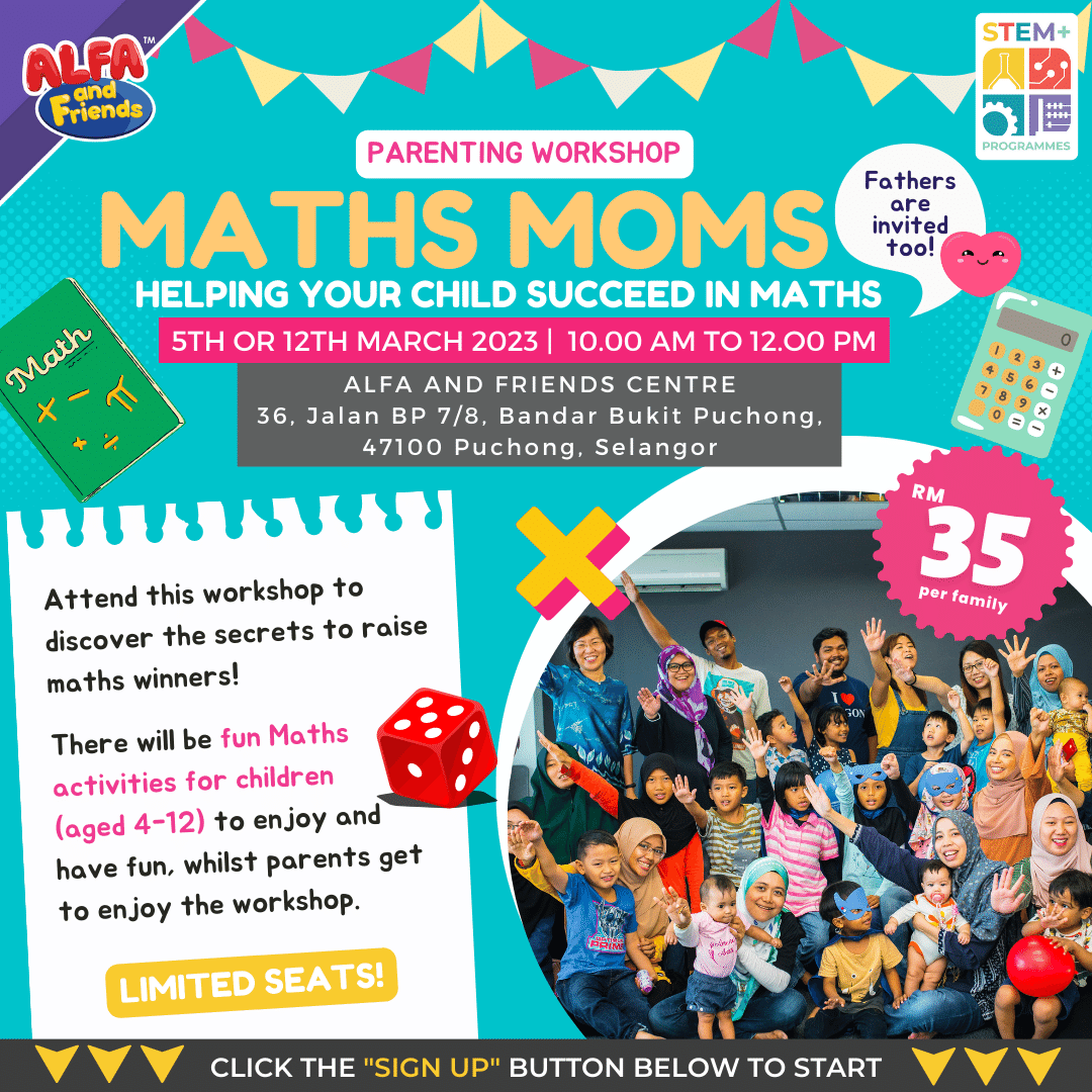 Math Moms 👩🏻‍🍼: Helping Your Child Succeed in Math - ALFA and Friends