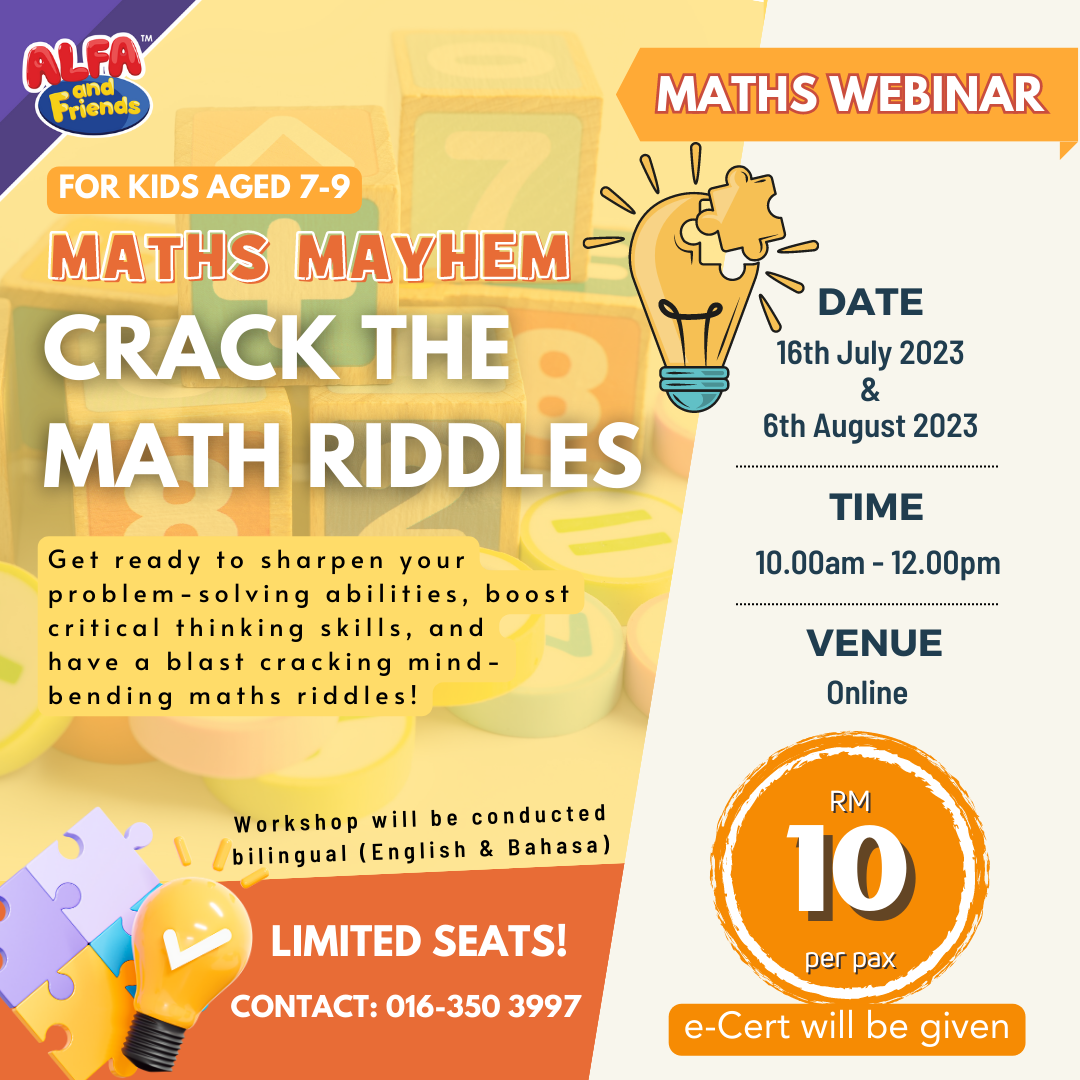 MATHS WEBINAR: Multiplication Adventure - ALFA and Friends
